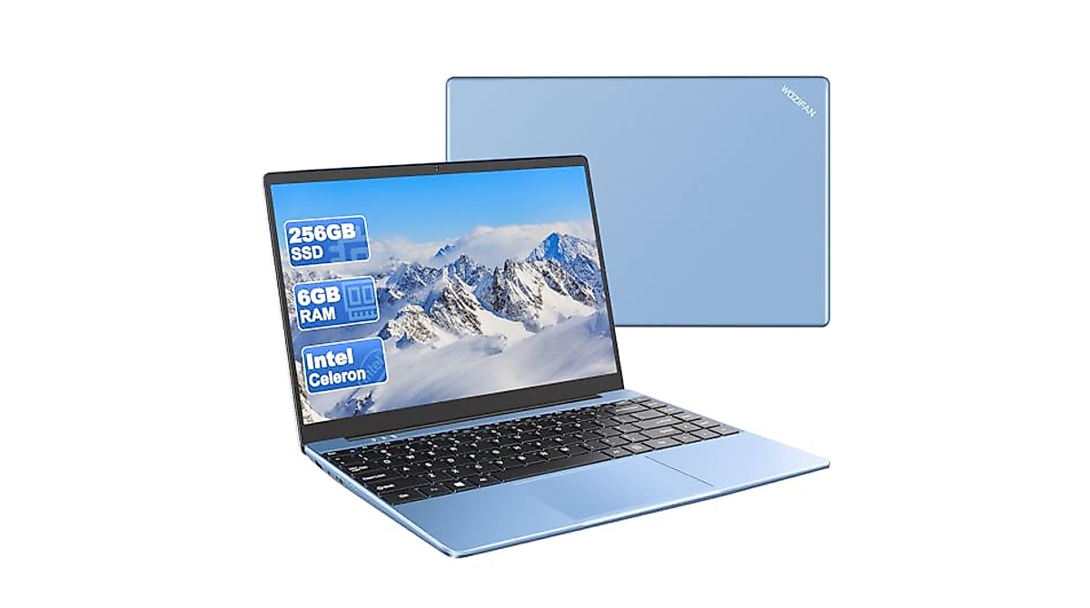 WOZIFAN 14-Inch Laptop with Windows 11 - Powerful & Portable