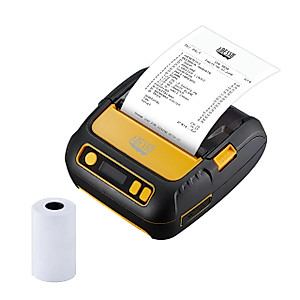 Adesso 3" 80mm Portable Bluetooth Thermal Printer - High-Speed 90mm/s, Compatible with Android, iOS, Windows - Anti-Drop, Shockproof, Water-Resistant NuPrint 320B