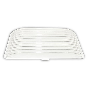 Bargman Replacement Lens for Exterior RV Porch Light Camper (Clear)