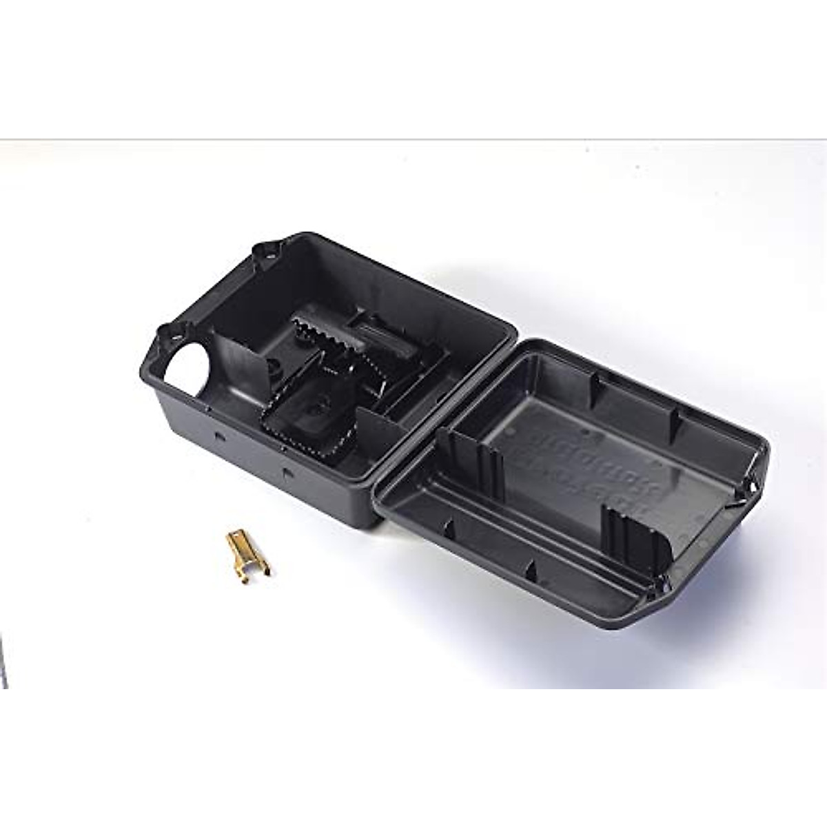 Tomcat Rodent Station, Includes 1 Rodent Station with 4 Bait Securing Rods and 1 Security Key - Fits Rat or Mouse Sized Traps (Baits & Traps Sold Separately) - Use Indoors or Outdoors