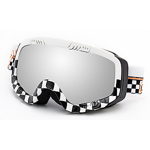 Ski Goggles Large Snow Goggles Adult Anti-Fog UV Protection Wide Angle 1 Pair