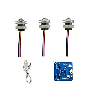 Food Grade Optical Infrared Water Liquid Level Sensor 500mm Cable High Sensibility, Working with Liquid Level Controller(Pack of 3)