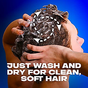 AXE Wash and Care for Clean and Strong Hair Phoenix 2-in-1 Shampoo and Conditioner Crushed Mint and Rosemary 100 percent Recycled Bottle 28 oz 4 Pack