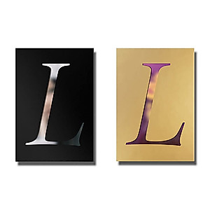 LALISA LISA First Single Album (SET (BLACK + GOLD VER.)), 17.8 x 25.7 x 3.2 cm, (YGP0093)