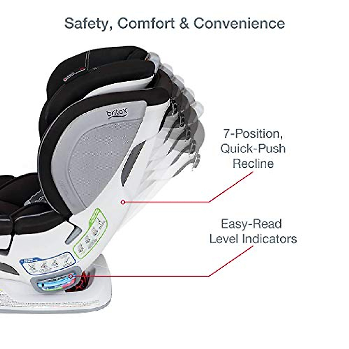 Britax Advocate ClickTight Anti-Rebound Bar Convertible Car Seat, Circa