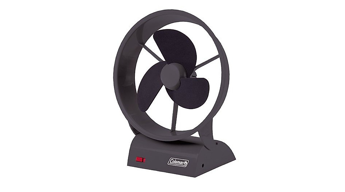 Coleman CPX 6 Lighted Tent Fan with Stand Portable Cooling