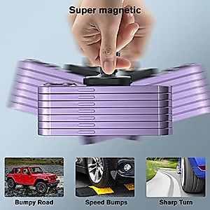 OHLPRO Magnetic Wireless Car Charger Mount, Compatible with MagSafe Car Charger 15W Fast Charging Air Vent Mount Clip or Stick on Dashboard,for iPhone 14/13/12 Series Phone Holder