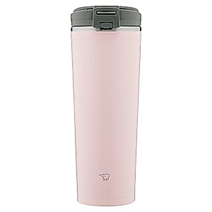Zojirushi SX-KA40PM Stainless Carry Tumbler, 14 Ounce, Vintage Rose