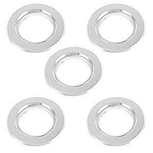 balacoo 5pcs Bird House Predator Guards Stainless Steel Rings Excludes Different Bird Species and Protects The Entry Hole 75mm