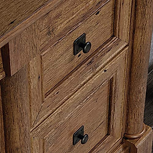 Sauder Palladia Computer Desk, Vintage Oak finish