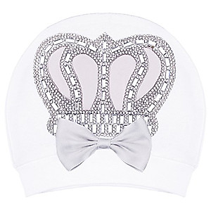 Lilax Baby Boy Jewels Crown Layette 4 Piece Gift Set 3-6 Months Gray