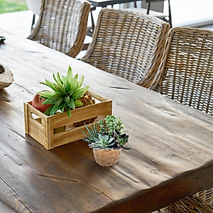 SAFIGLE Wicker Trash Can Bathroom Trash Can Bamboo Desk Paper Wastebasket Straw Basket Weaving Organizer Bamboo Storage Basket Rattan Trash Can