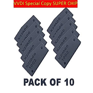 Pack of 10 VVDI Super Transponder Chip Convertible Clone XT27A01 XT27A66 Transponder Clone for VVDI VVDI2 Mini Key Tool Bundle ID46 40 43 4D 8C 8A T3 47