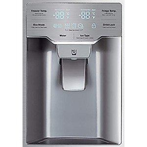 Winia WFRSY22D2W Side Mounted Refrigerator, 20 Cu.Ft, White