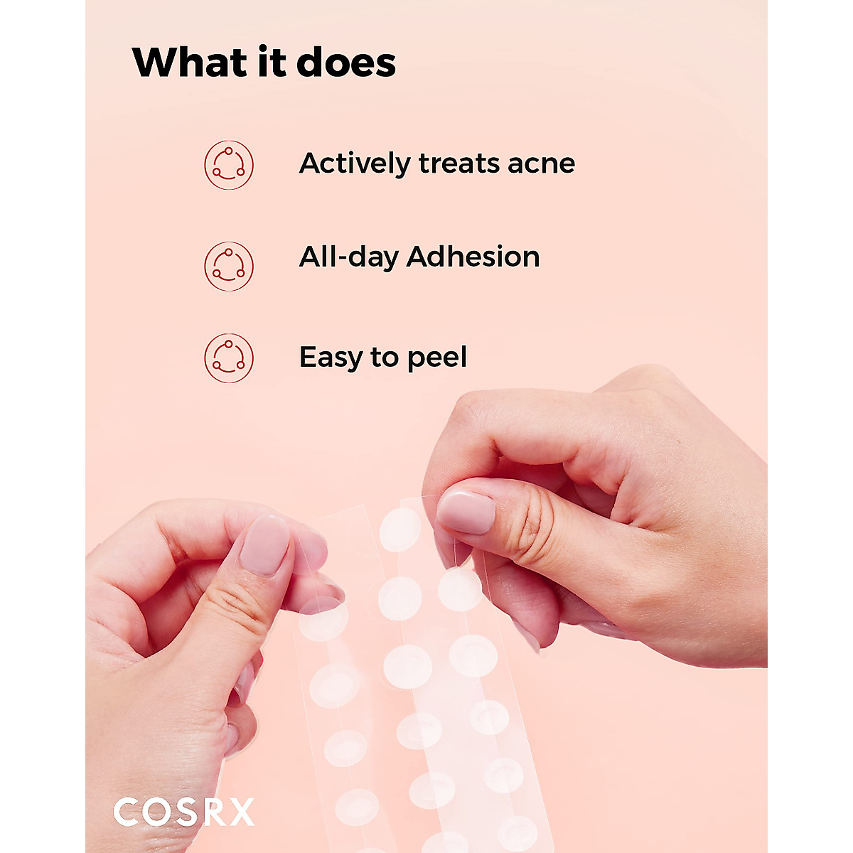 COSRX Master Patch Intensive 36 Patches | Oval-Shaped Hydrocolloid Pimple Patch with Tea Tree Oil | Quick & Easy Blemish, Zit, Spot Treatment | Salicylic Acid & Tea Tree Oil | Korean Skin Care