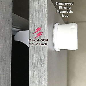 Vmaisi Magnetic Cabinet Locks Replacement Key