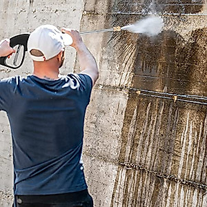 Hopekings Electric Pressure Washer High Pressure Cleaner Power Washer Machine with Power Hose Gun, 5 Nozzles for Cleaning Cars, Home, Driveway, Patio, Garden, Yard