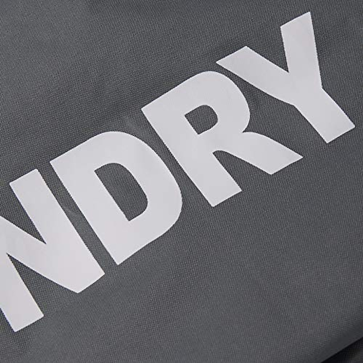 82L Large Thicken Laundry Basket Collapsible Fabric Laundry Hamper Foldable Heavy Duty Clothes Bag Portable Washing Bin Waterproof Cloth Hampers Storage with Durable Aluminum Handles (Dark Gray)