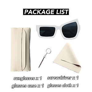 WJIANKPA Men's and Women'sFashionable Sunglasses,UV Protection Sunglasse,Cool Design,High-Definition Lens.
