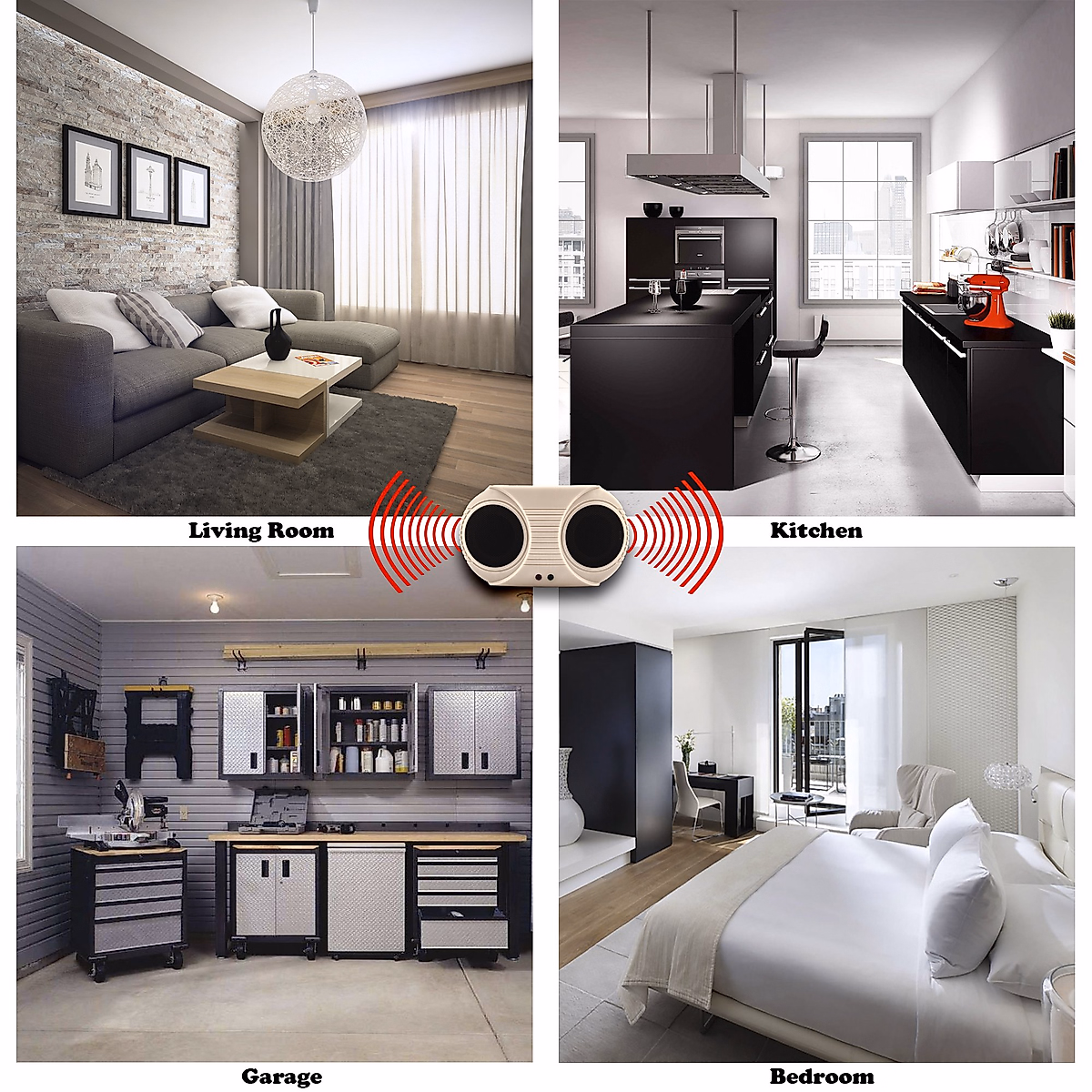 KN-18 Double Ultrasonic Mouse, Rat, Rodent, Squirrel Repeller