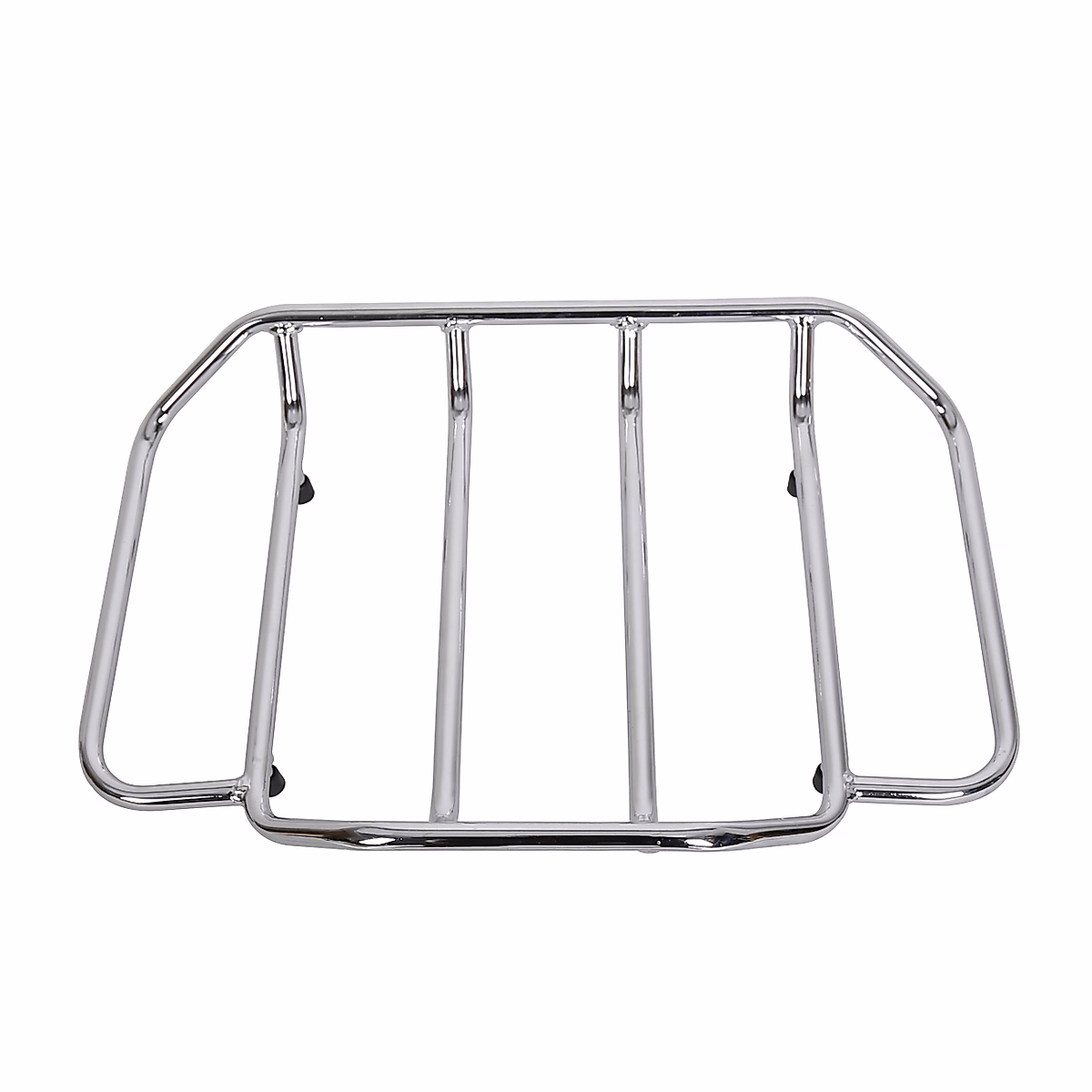 ECOTRIC Chrome Motorcycles Trunk Luggage Rack Rail for 1984-2023 Harley Touring Road King Street Glide Road Glide (Replaces # 53665-87)
