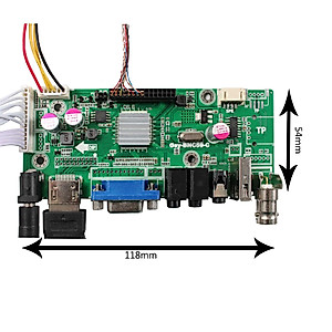 FanyiTek 9.7 inch LP097X02 1024x768 400nit LVDs IPS LCD Screen and HD-MI VGA USB Controller Board