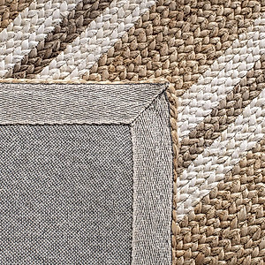 Natural Weave Handwoven Modern Farmhouse Braided Jute Area Rug (4x6 ft)