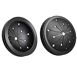 2Pcs Garbage Disposal Splash Guard Sink Baffle Disposal Replacement Waste Food Disposal Part for Whirlaway, Waste King, Sinkmaster and GE Models