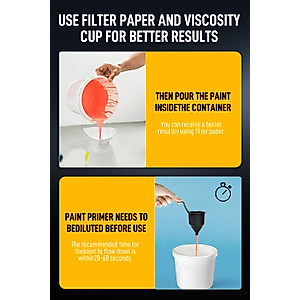 Cordless Paint Sprayer for DeWo1t 20V Max Battery (Battery NOT Included), HVLP Spray Paint Gun