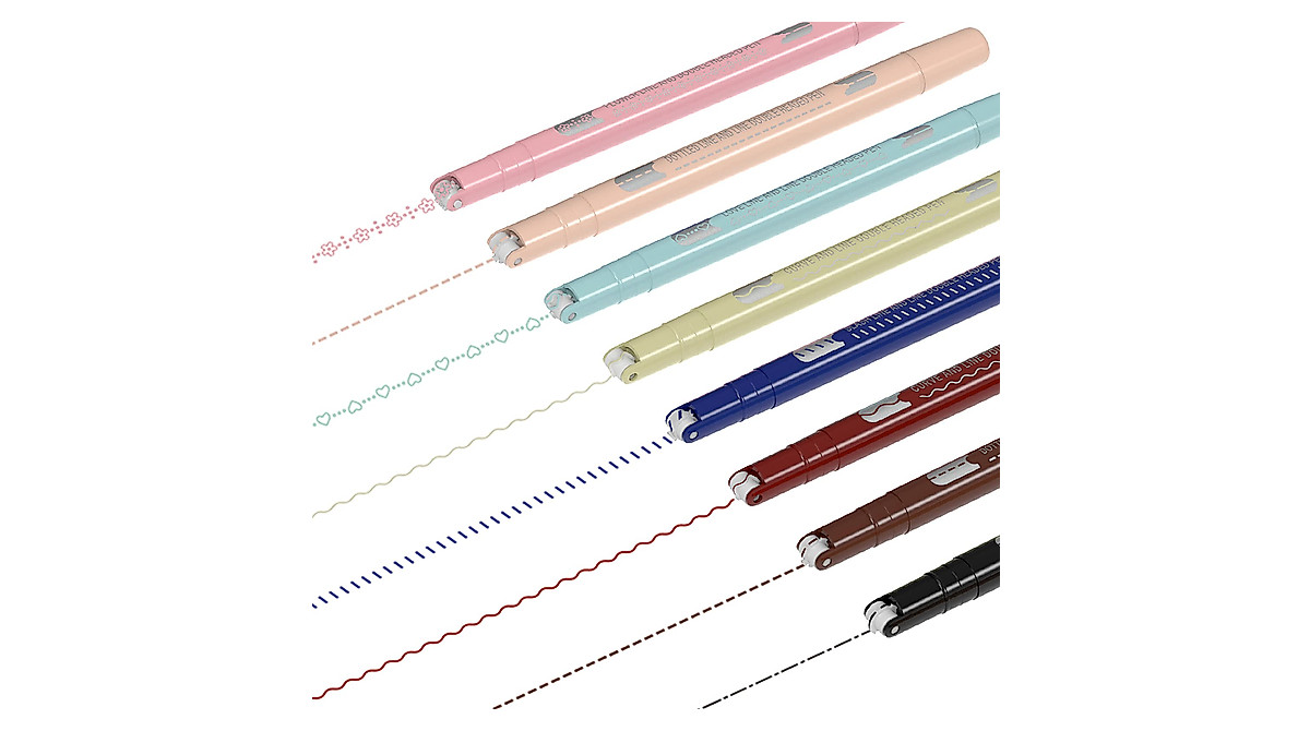 AECHY Dual Tip Curve Pens: Creative Art, Journaling & Notes