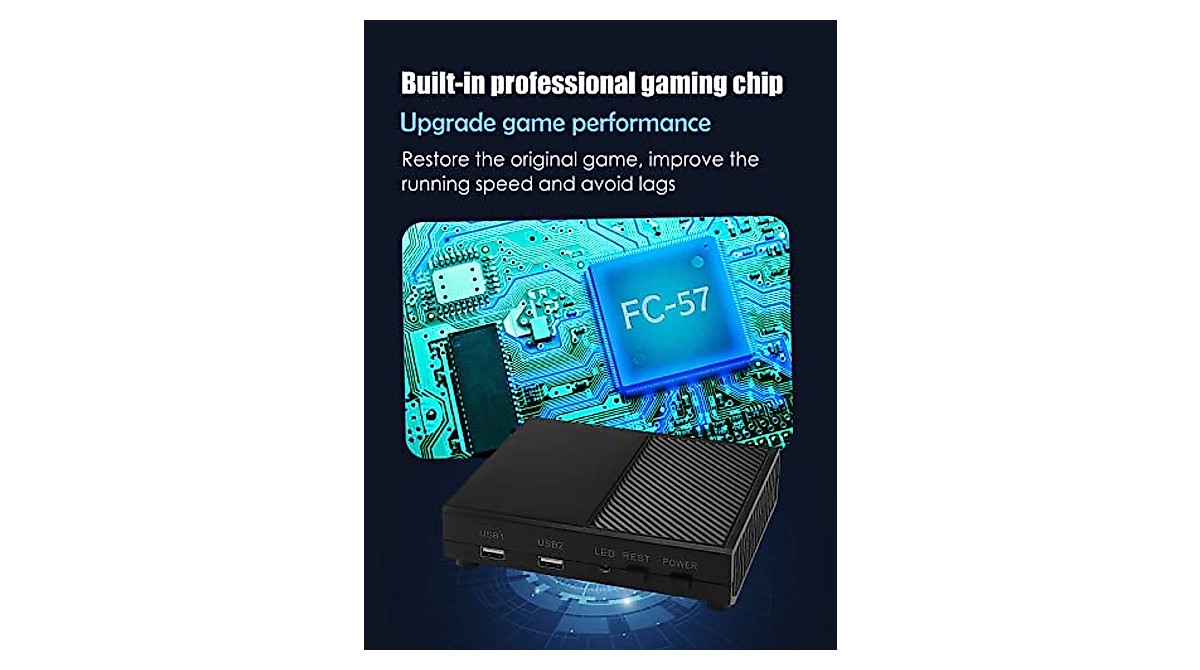 Fadist Retro Game Console - 821 Classic NES Games, 4K HDMI