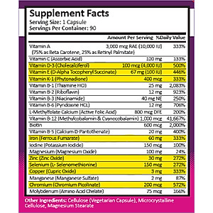 ProCare Health | Bariatric Multivitamin | DS/SADI | Capsule | 90 Count