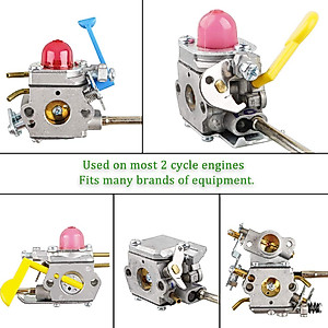 HUZTL Carburetor Adjustment Screwdriver Tool # 530035560 for 2 Cycle Poulan Homelite Husqvarna Echo Chainsaw Lawn Mower Edger Trimmer