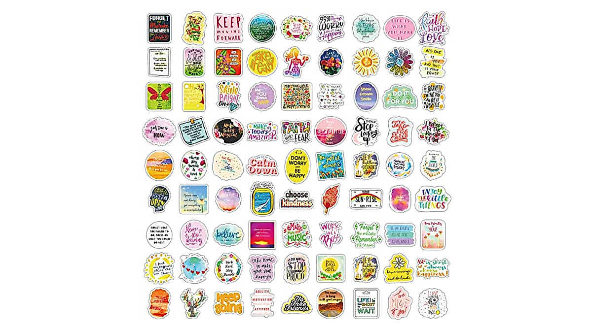 300PCS Motivational Stickers - Inspire & Decorate