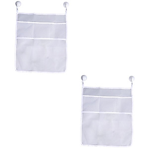 Holibanna 2pcs Storage Bags for Toys Toy for Kids Toys for Kids Kidcraft Playset Mesh Organizer Bags Kids Playset