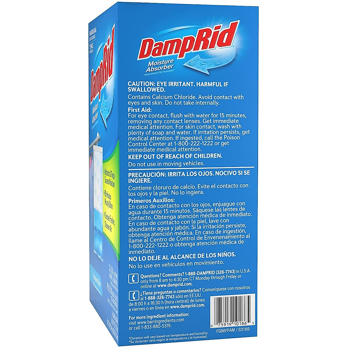 DampRid 42 oz. Fragrance Free Hanging Bag (3-Pack)