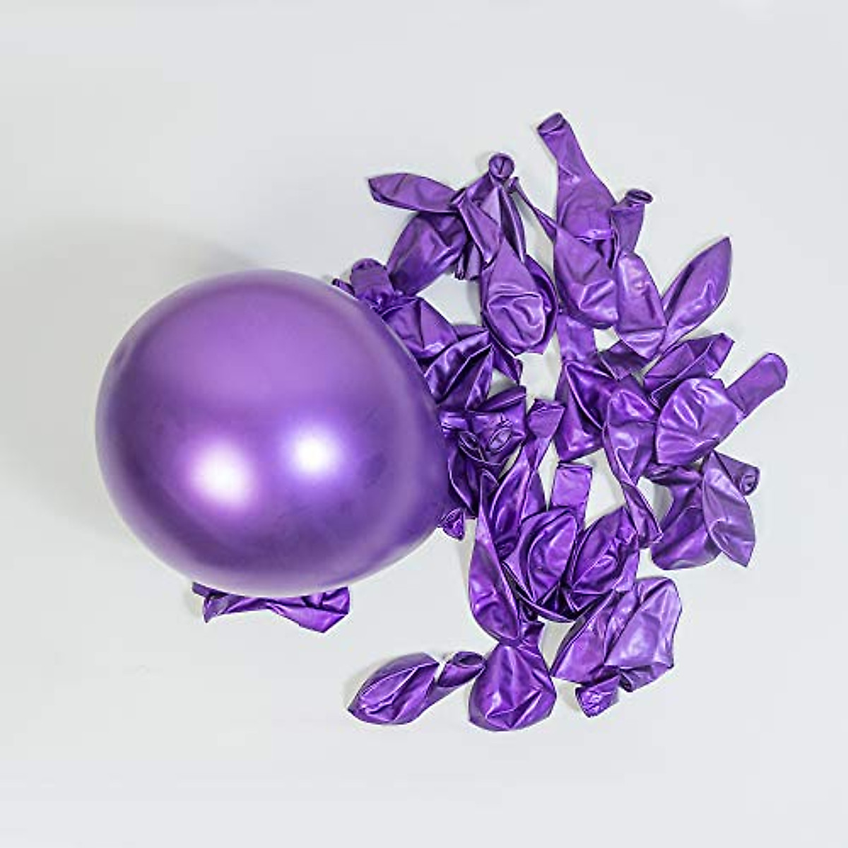 Macaron Purple Balloon Arch Garland Kit-Macaron Purple Balloon Metallic Purple Balloon 133Pcs for Birthday,Gender Reveal,Baby Shower,Wedding,Engagement,Christmas and Bachelor Party Decoration.