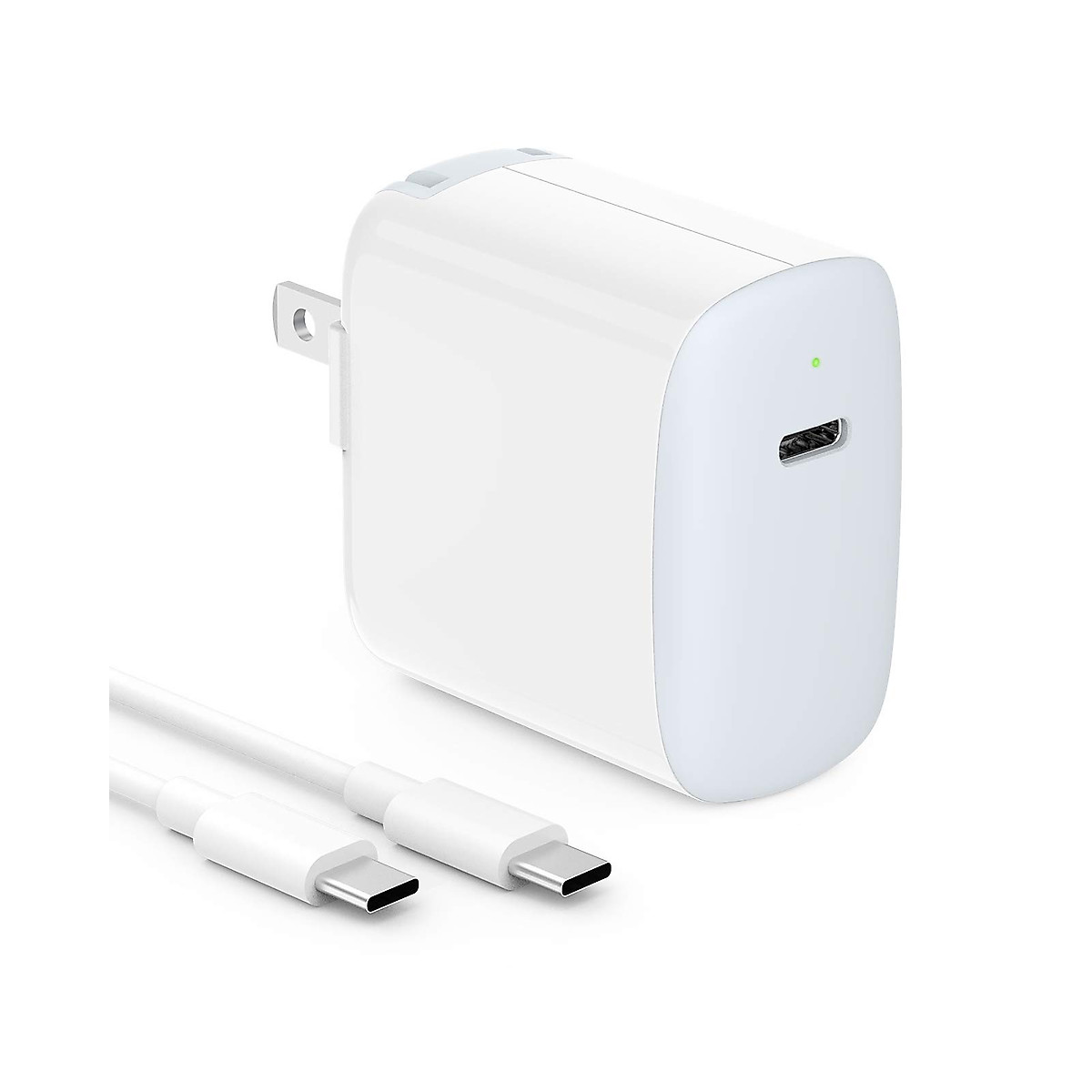 IFEART 30W USB C Charger for iPad Pro 13, 12.9, 11 inch 2024 2023 2022 2021 2020 2019 M4 M2 M1, iPad Air 5 4, Mini 6, iPad 10, MacBook Air, iPhone 15, Google Pixel 8 7 Pro, 6.6ft USB-C Cable