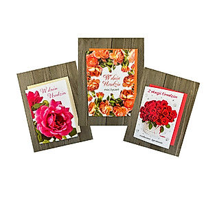 10 PC Birthday Cards 10 SZT Kartki Urodzinowe Mix Polskie Kartki Urodzinowe Mix