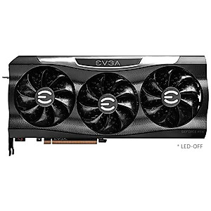 EVGA GeForce RTX 3080 FTW3 Ultra Gaming, 10G-P5-3897-KL, 10GB GDDR6X, iCX3 Technology, ARGB LED, Metal Backplate, LHR