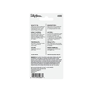 Sally Hansen Advanced Hard as Nails, clear, 0.45 Fluid Ounce