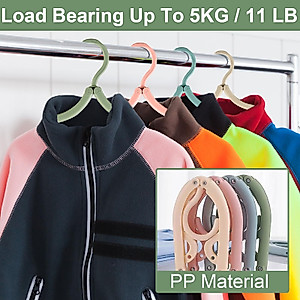 20 Pcs Travel Hangers - Foldable Travel Hangers for Suitcase, Retractable Portable Folding Clothes Hangers, Clothes Drying Rack for Travel