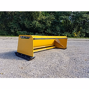 7' XP24 Pullback Skid Steer Snow Pusher