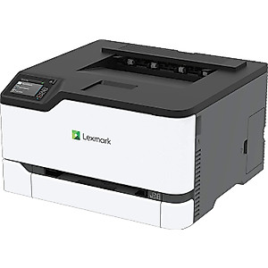 Lexmark C3426dw Color Laser Printer with Interactive Touch Screen, Full-Spectrum Security and Print Speed up to 26 ppm (40N9310),White,Small