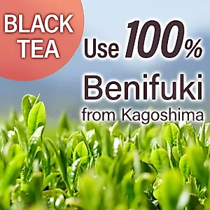 YAMASAN KYOTO UJI Sakura Japanese Loose Leaf Black Tea Bag 3g×15bags,Cherry Blossom Flavored Tea, Blended with cherry leaves