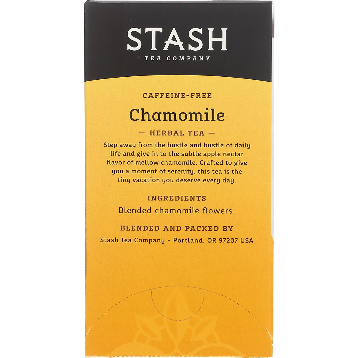 Stash Chamomile Herbal Tea, Caffeine Free, 20 Tea Bags Per Box