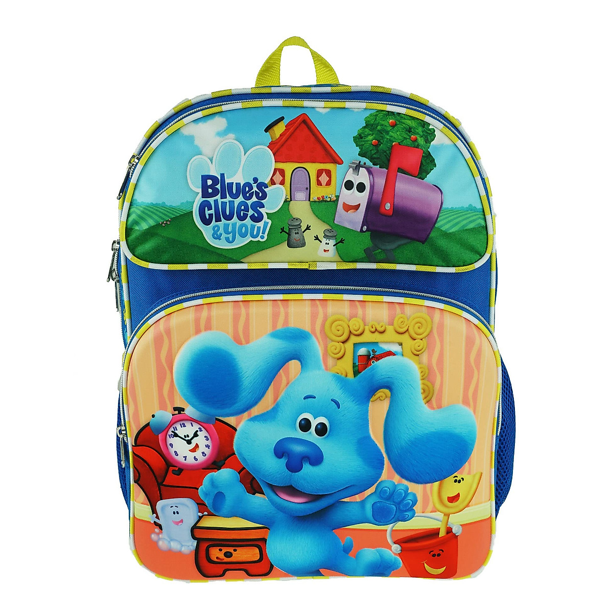 Ruz Nickelodeon Blue's Clue Large EVA Molded 3-D Backpack