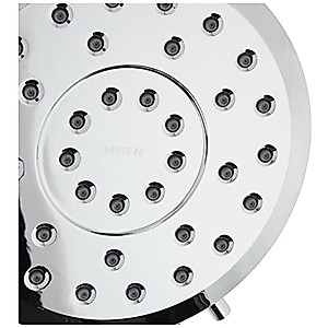 Moen 220C2EP Verso Rainshower/Handshower Combination with Infiniti Dial and Magnetix Docking, Chrome