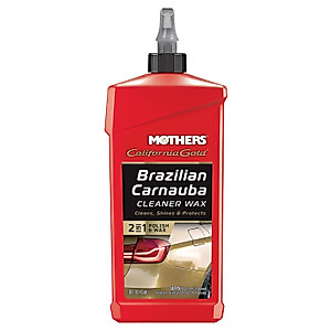 Mothers 05701 California Gold Brazilian Carnauba Cleaner Liquid Wax - 16 oz.