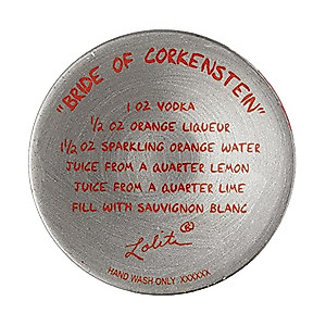 Lolita Bride Corkenstein Wine Glass, 6010663, Multicolor, height 22.5 cm